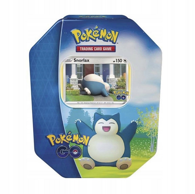 Zestaw Karty Pokemon TCG: Pokemon Go TIN Snorlax - 13077752705 ...