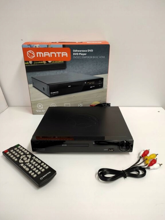 ODTWARZACZ DVD MANTA DVD072 EMPEROR BASIC - 11674684260 - oficjalne ...