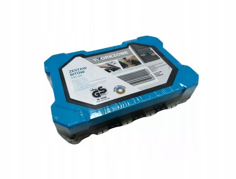 WORKZONE ZESTAW BITÓW Z WKRĘTAKIEM 105 EL - 12526772666 - oficjalne ...