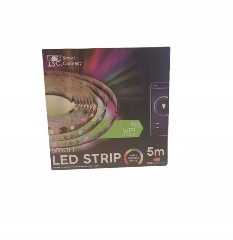 TAŚMA LED ZEWNĘTRZNA LSC SMART CONNECT 5M, 20W - 13013144749 - oficjalne archiwum Allegro