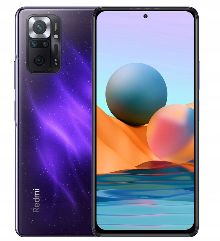Smartfon Xiaomi Redmi Note 10 Pro 6/64GB Fioletowy - 12260145836 ...