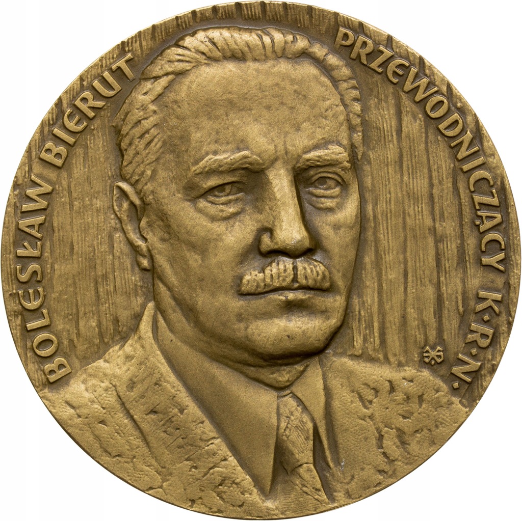 Medal MW, 1979, Bolesław Bierut, XXXV lecie Manifestu Lipcowego, brąz ...