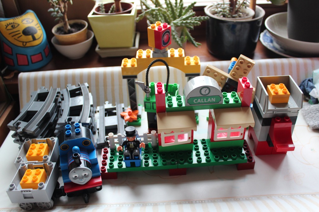 LEGO Duplo 5544 Tomek i przyjaciele pociąg tory - 7221286115 ...