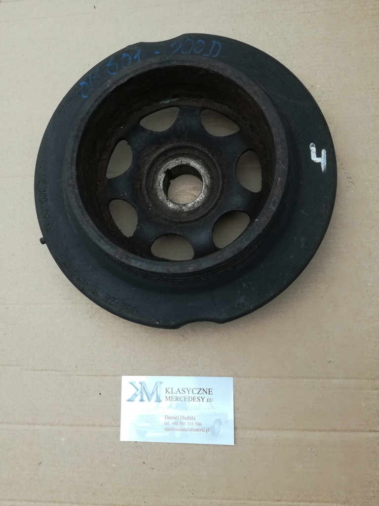 KOŁO PASOWE MERCEDES W124 W201 190 6010300003 - 12172301759 - oficjalne ...