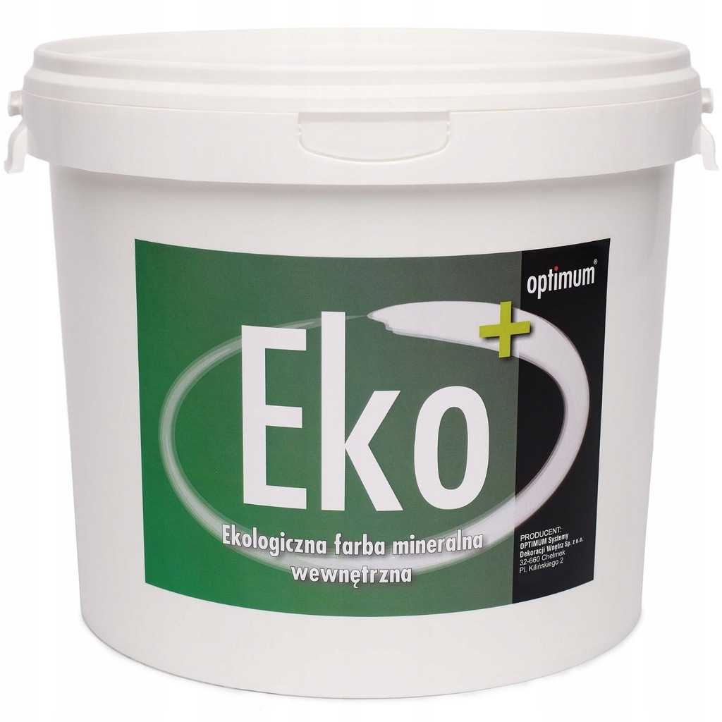 Farba EKO+ 10L ODDYCHAJĄCA DO ŚCIAN I SUFITU BIAŁA - 9099734550 ...