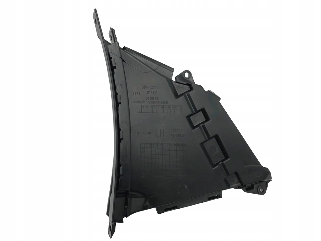 Prowadnica Kanał Boczny Lewy Do BMW G30 G31 G38 - 13215660435 ...