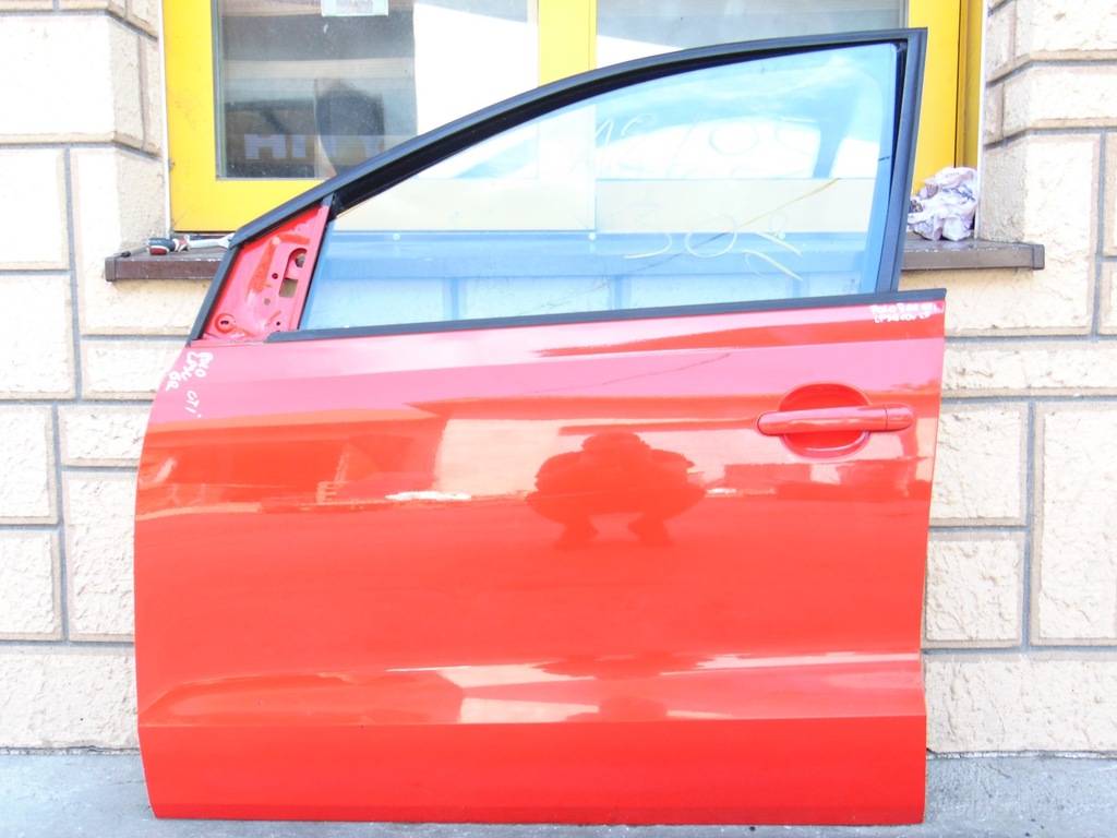 DRZWI LEWY PRZÓD PRZEDNIE VW POLO V 6R 5D LP3G GTI - 12640383806 ...