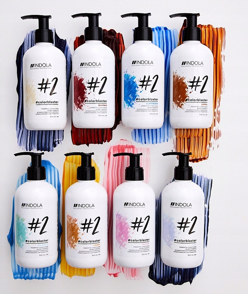 INDOLA COLOR BLASTER, ODŻYWKA KOLORYZUJĄCA- CREMA - 7596447224 ...