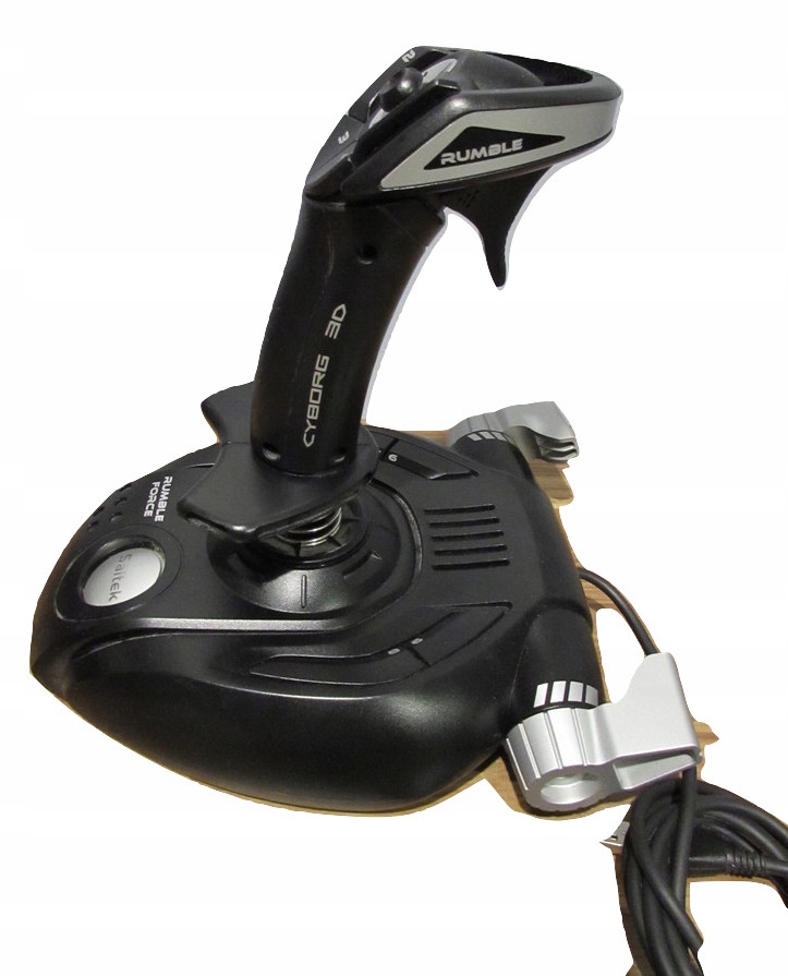 Joystick Saitek Cyborg 3D RUMBLE FORCE J59 - 9702668464 - oficjalne ...