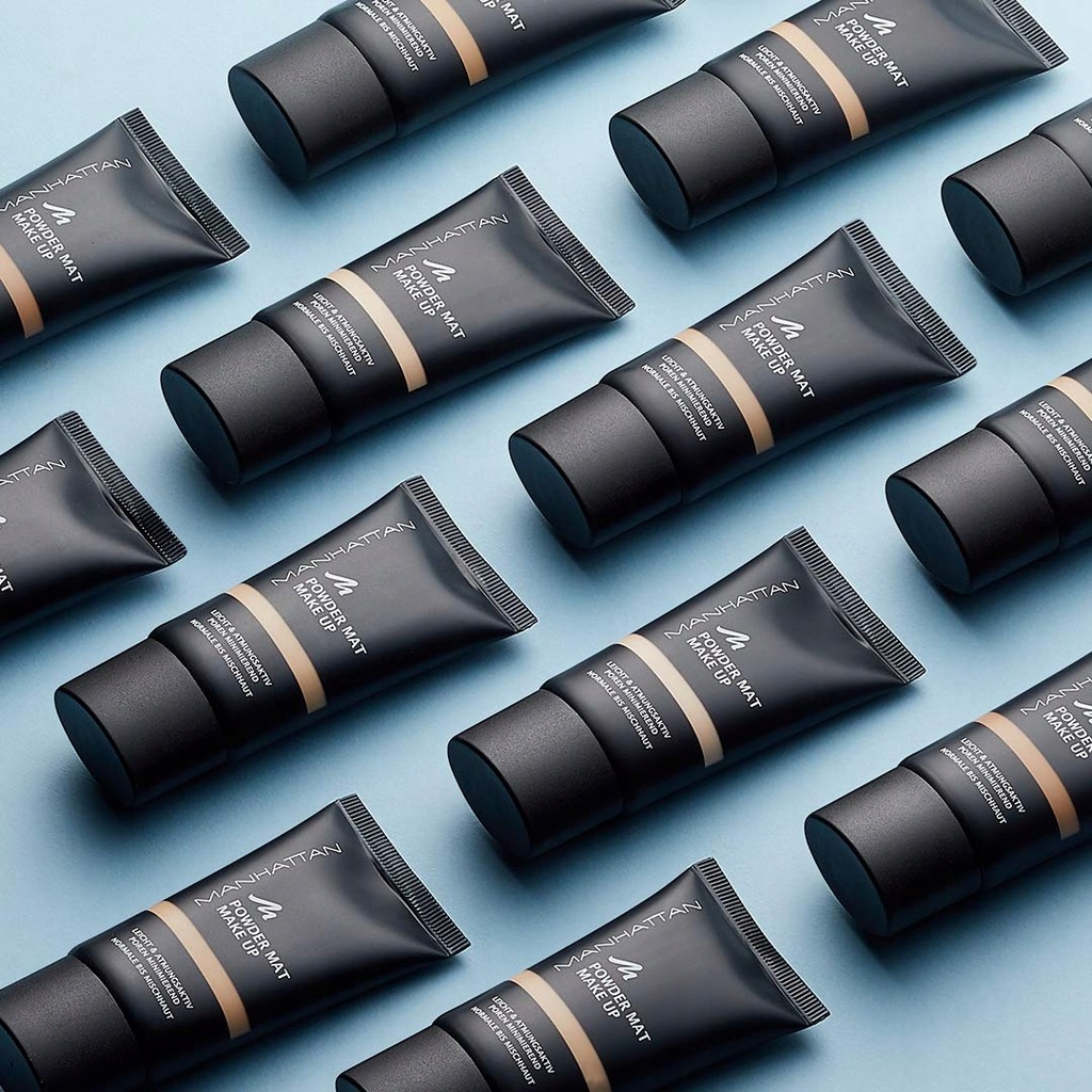 MANHATTAN POWDER MAT MAKE UP PODKŁAD 80 SAND 30ml - 10884154887 ...