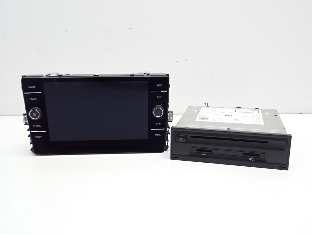 RADIO NAWIGACJA NAVI FABRYCZNA EUROPA 3Q0035846B VW TOURAN 5T II III 19R - 17517901547 ...