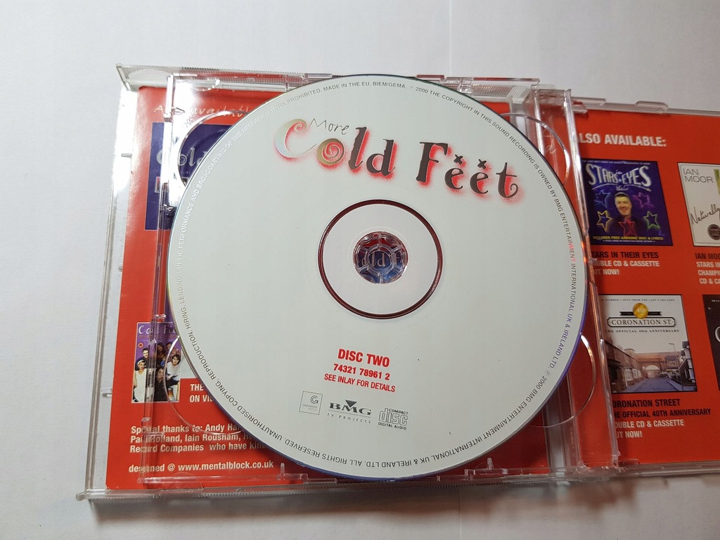 MORE COLD FEET: OFFICIAL SOUNDTRACK THE NEW SERIES - 9157796119 ...