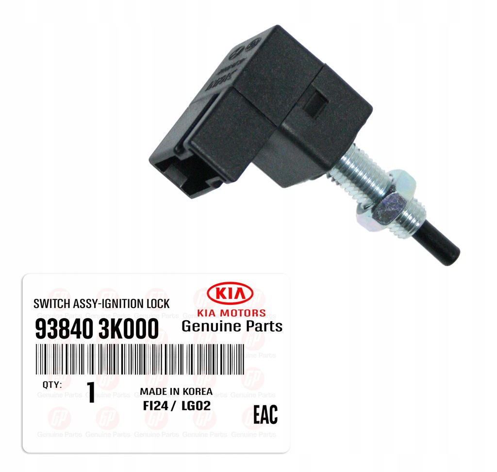 KIA HYUNDAI CZUJNIK PEDAŁU SPRZĘGŁA 938403K000 OE - 12608098617 ...