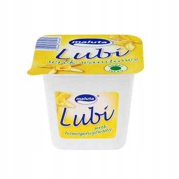 Maluta Serek homogenizowany waniliowy Lubi 200 g - 13320529710 ...