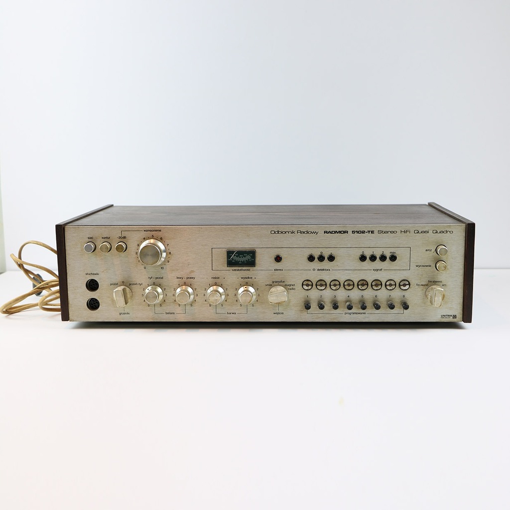 Wzmacniacz Unitra Radmor 5102TE - 12816374077 - oficjalne archiwum Allegro
