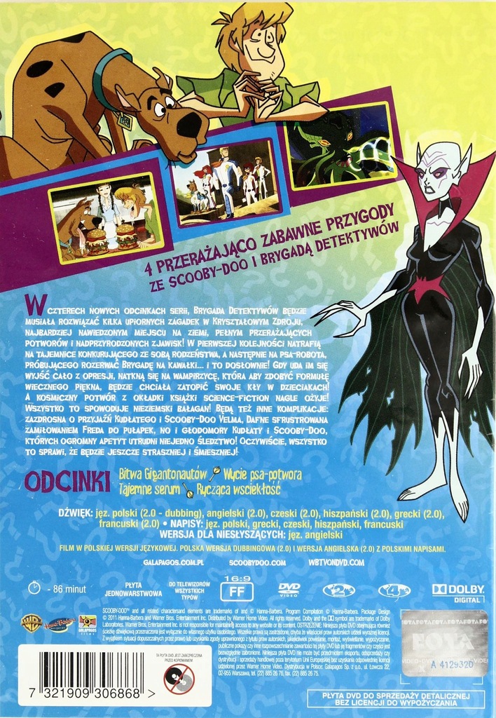 SCOOBY-DOO I BRYGADA DETEKTYWÓW 3 (DVD) - 7595301488 - oficjalne ... SCOOBY-DOO I BRYGADA DETEKTYWÓW 3 (DVD) - 7595301488 - oficjalne ...