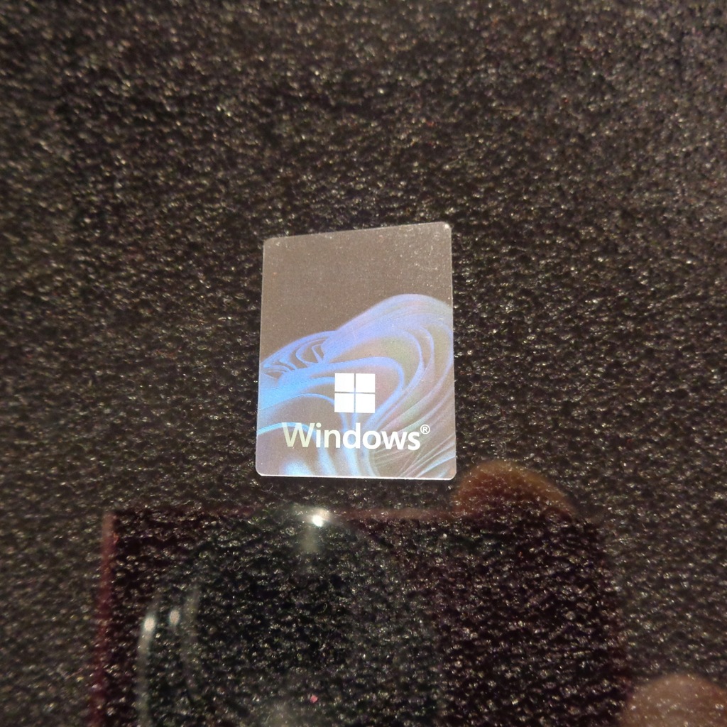 512 Naklejka Microsoft Windows 11 Label 16x22 mm - 11692850774 ...