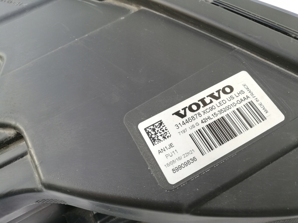 Lampa Lewy Przód Full Led Volvo Xc90 31446878 USA - 7851044922 ...