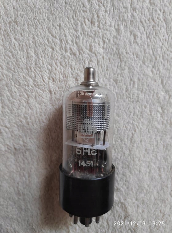 Lampa 6N8 (6H8) - 11563436750 - oficjalne archiwum Allegro