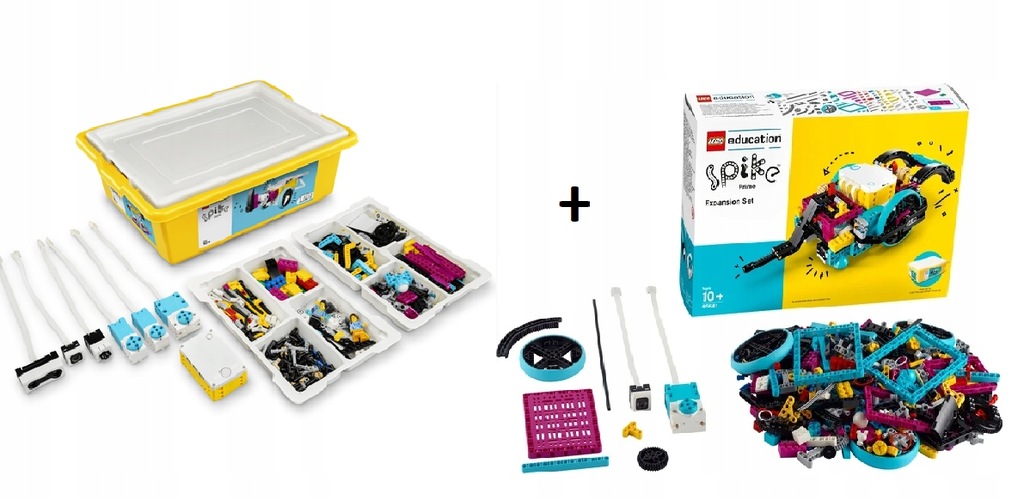 LEGO Education SPIKE Prime 45678+zestaw uzup.45681 - 13654999183 ...