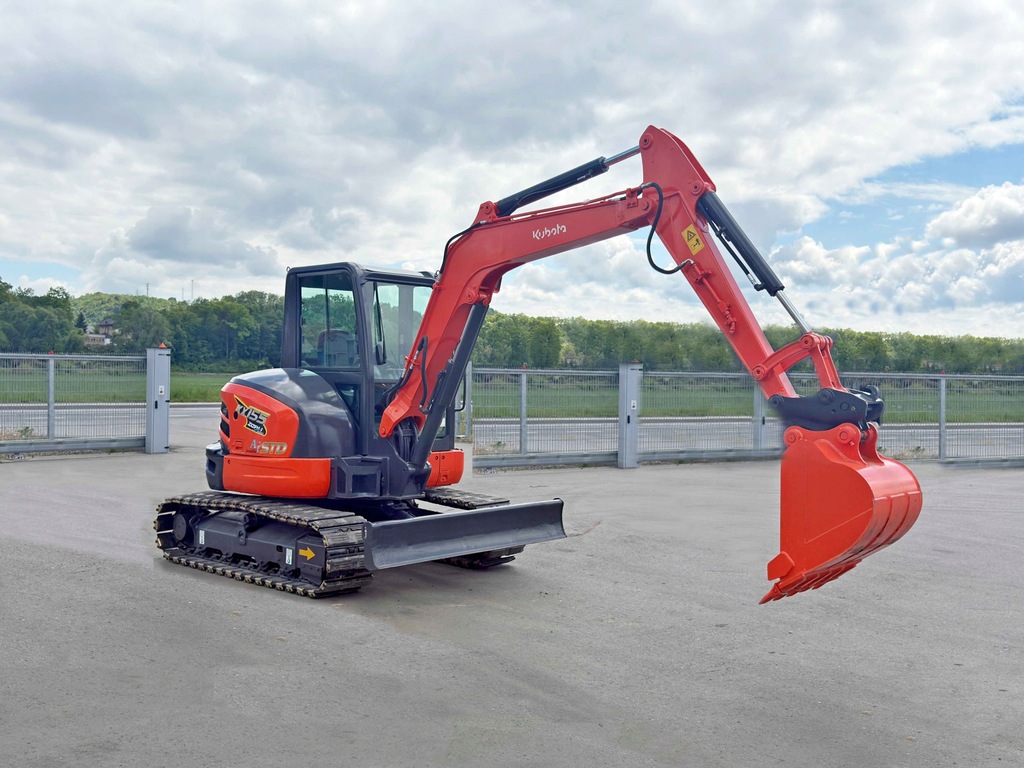 KUBOTA KX 155-5 * Koparka gąsienicowa * STAN BDB - 17534454234 ...