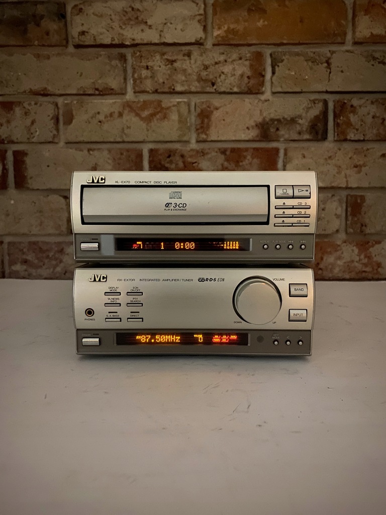 Wieża JVC XL-EX70 RX-EX70R vintage CD amplituner - 11543285257 ...