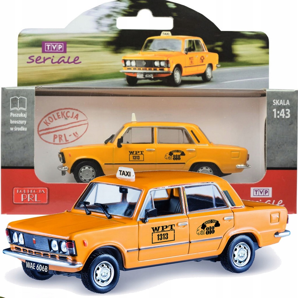 Fiat 125p Taxi Zmiennicy duży Fiat Prl 1313 pojazd - 13613941889 ...