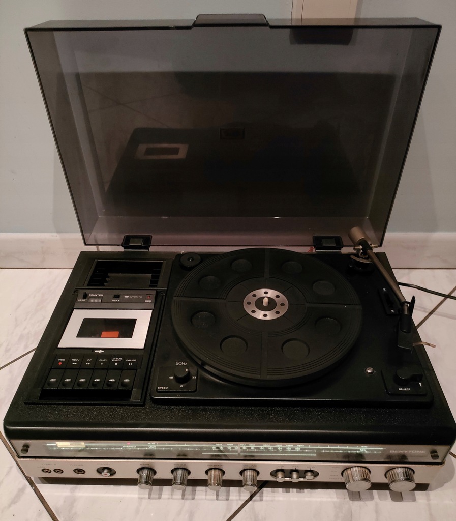 Zestaw Stereo Vintage BENYTONE M5132L wieża combo - 13110349848 ...