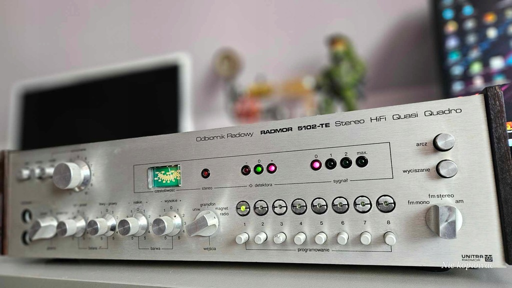 Amplituner Radmor 5102 TE 2.0 srebrny Unitra - 15555577501 - oficjalne ...