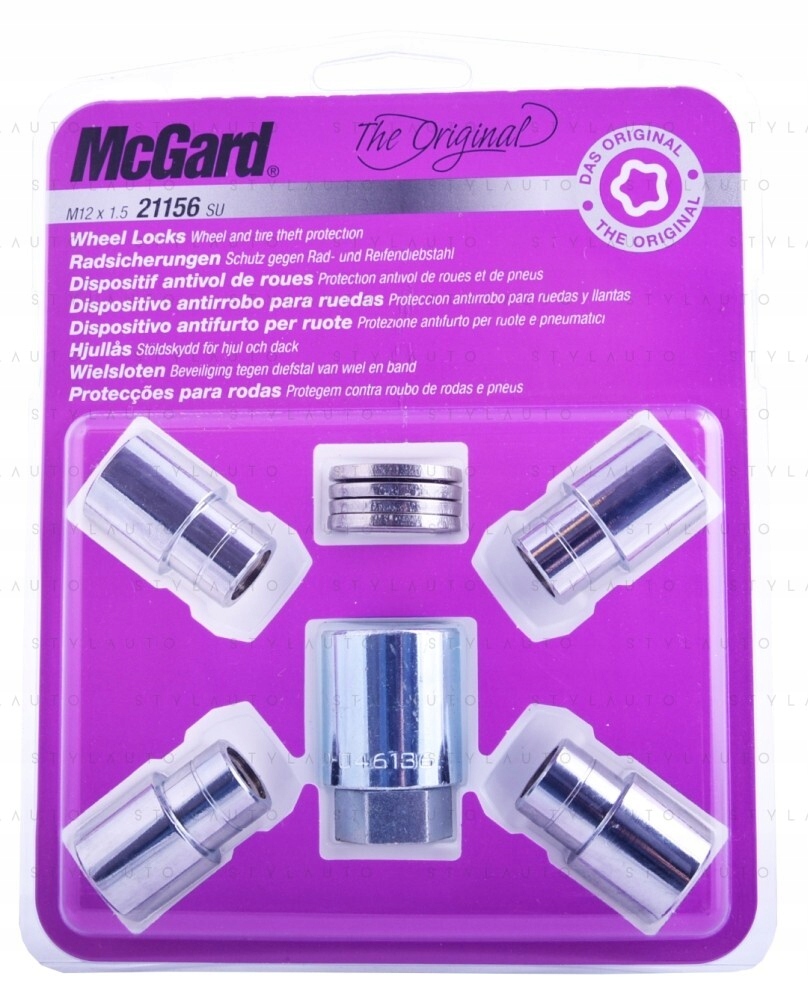Nakrętki zabezpieczające McGard MG21156 - 11949375055 - oficjalne ...