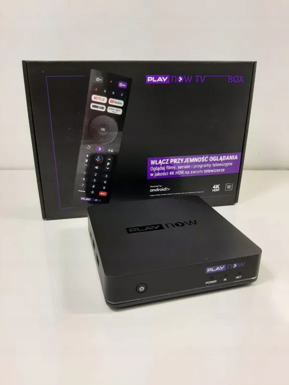 DEKODER PLAY NOW TV BOX KOMPLET - 12422406898 - oficjalne archiwum Allegro