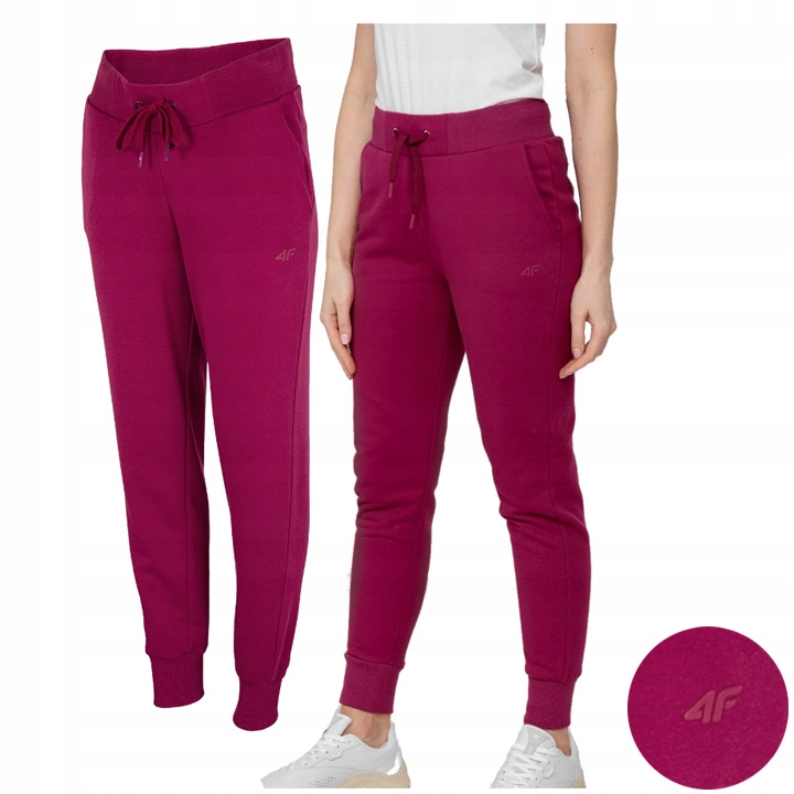 SPODNIE DAMSKIE 4F DRESOWE SPORTOWE DRESY L - 13085732699 - oficjalne ...