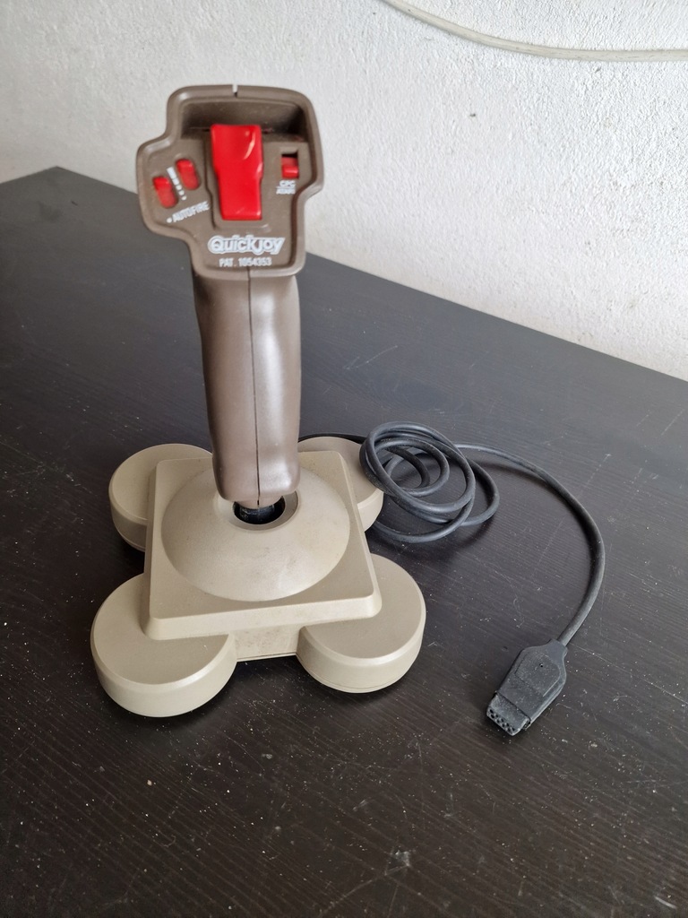 joystick Quickjoy Atari Commodore Amiga - 12597005903 - oficjalne ...