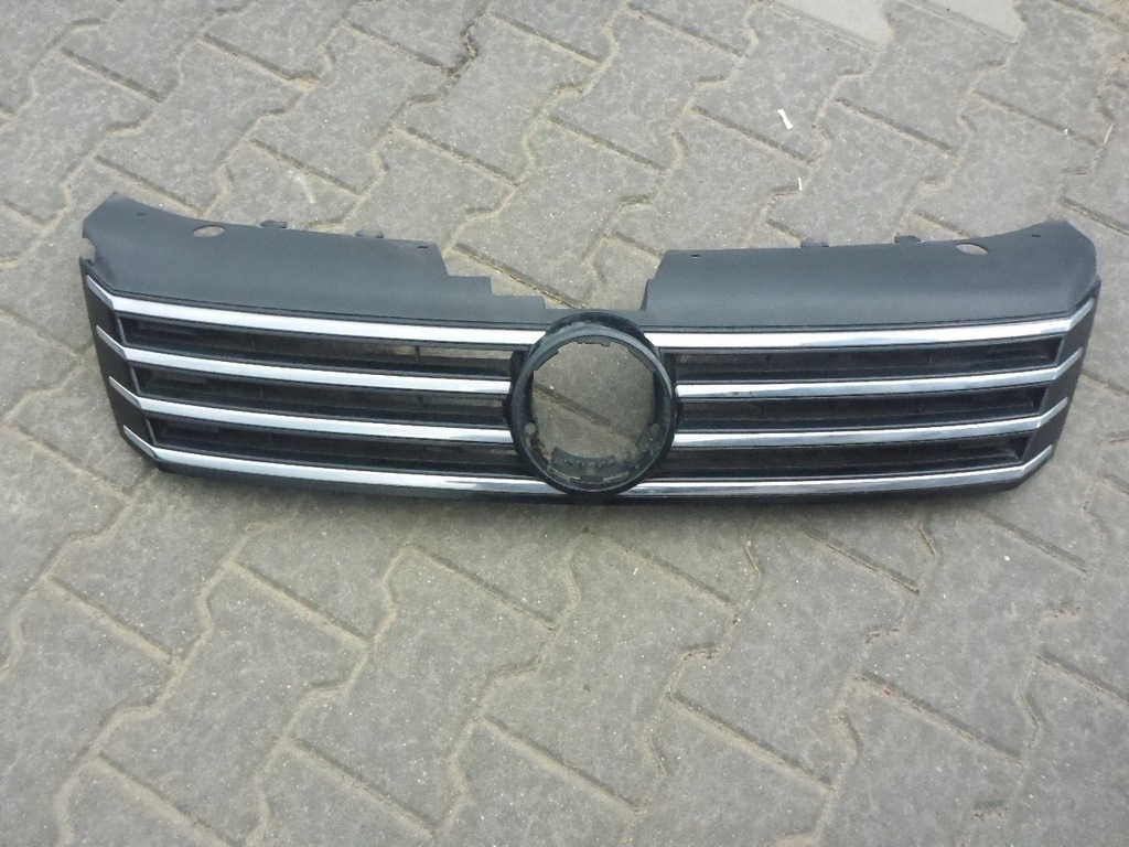 VW PASSAT B7 ATRAPA GRILL ORYGINAŁ - 12364282512 - oficjalne archiwum Allegro