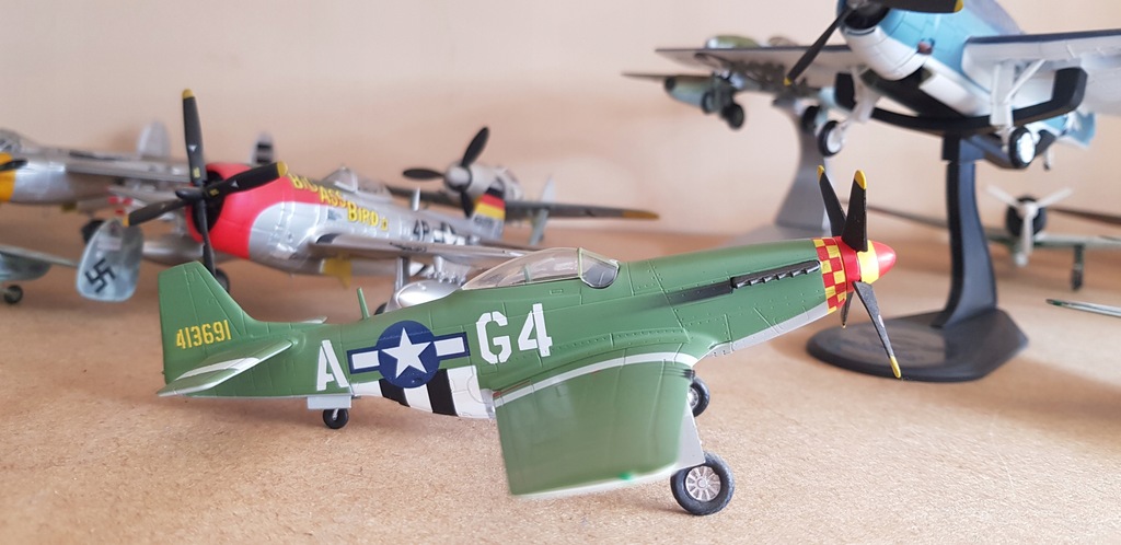 P-51D Mustang USAAF .Easy Model 37294.Idealny - 12803715290 - oficjalne ...