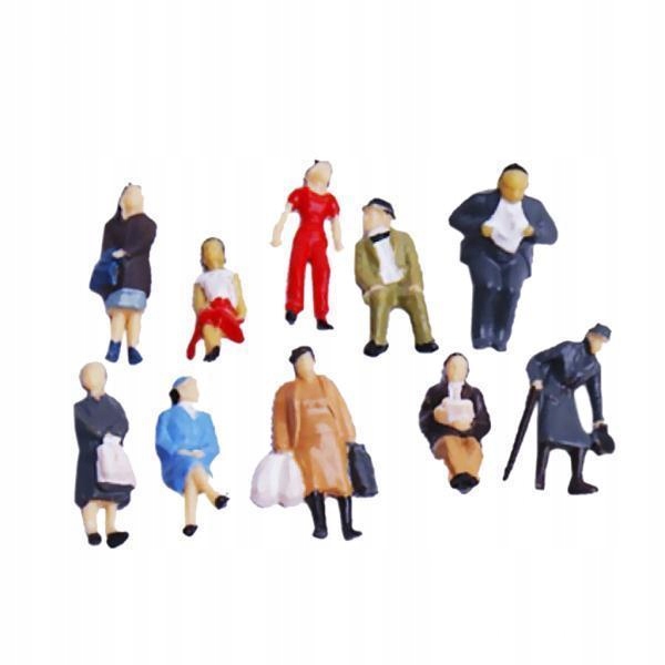 HO Scale People Figure Painted Passenger 8 Pcs - 13385416426 ...