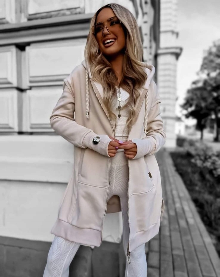 Bluza rozpinana La Monne - 14323220222 - oficjalne archiwum Allegro