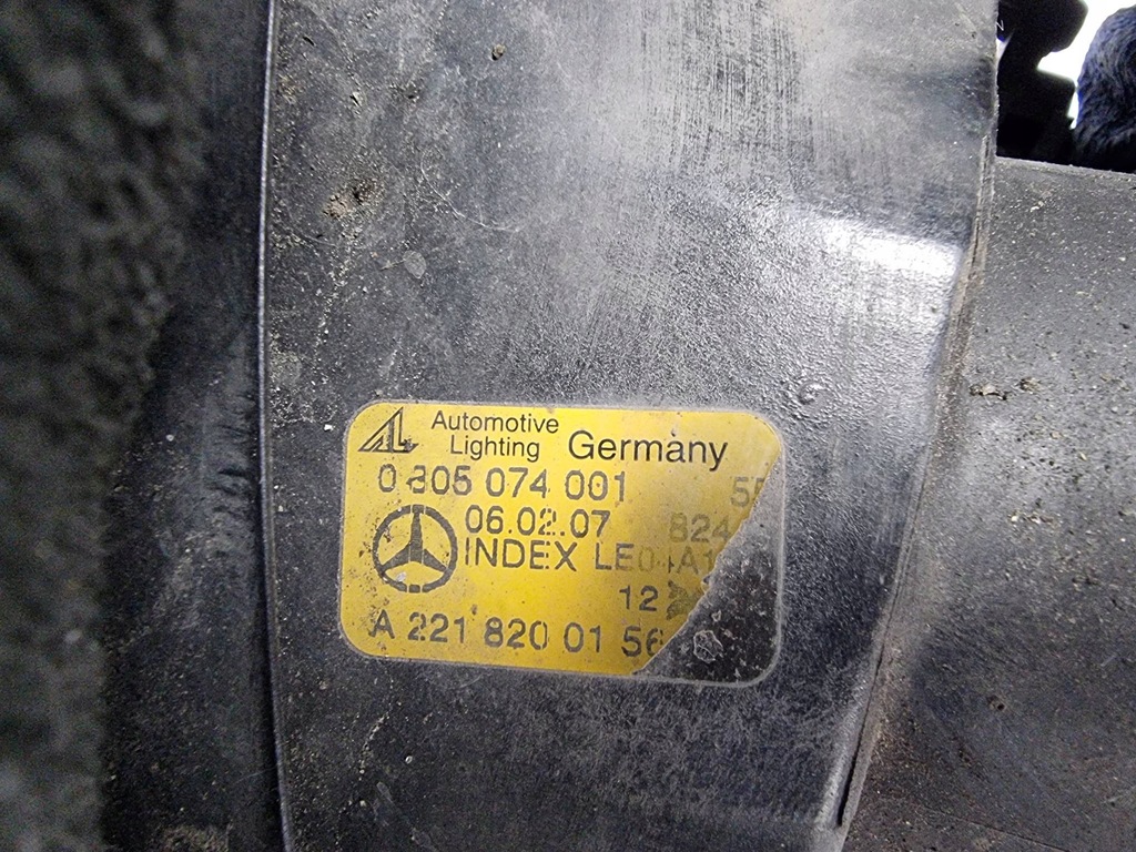 HALOGEN LEWY A2218200156 MERCEDES W 221 - 13750624307 - oficjalne ...