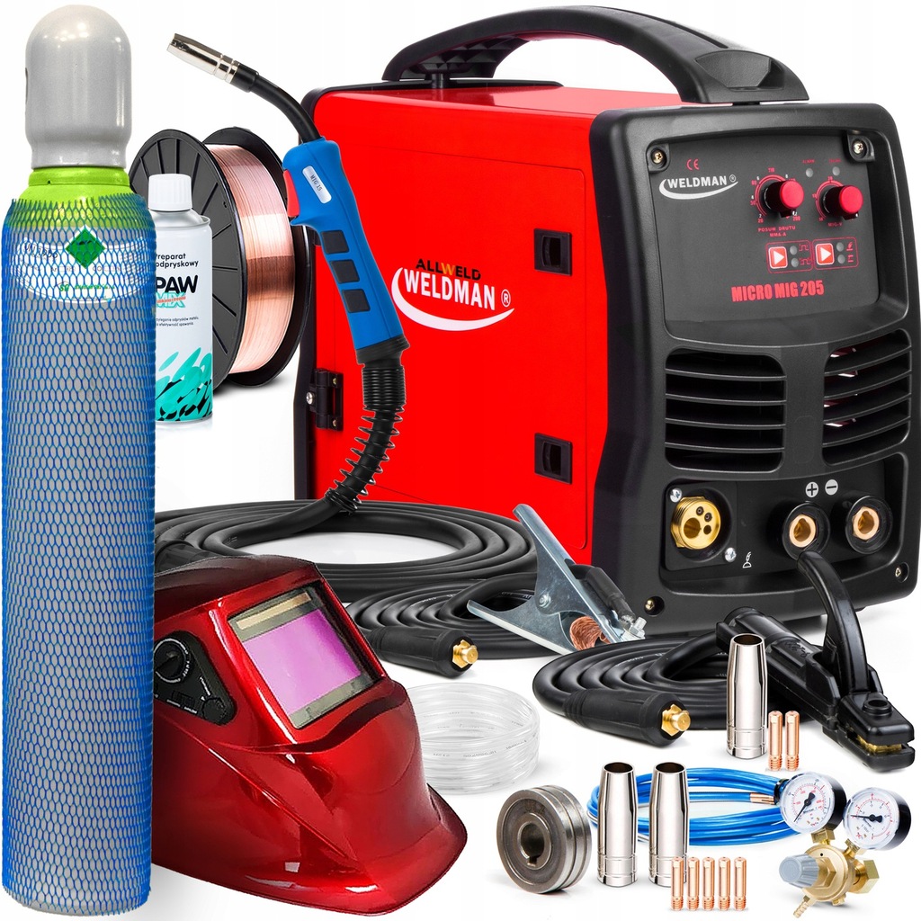 SPAWARKA INWERTOROWA MIGOMAT MIG MAG WELDMAN 200A - 11812821088 - oficjalne archiwum Allegro