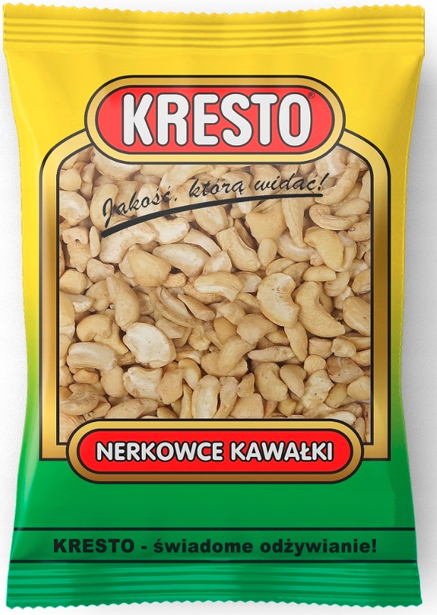 Orzechy nerkowca Kresto KAWAŁKI 100 g - 12171621295 - oficjalne ...