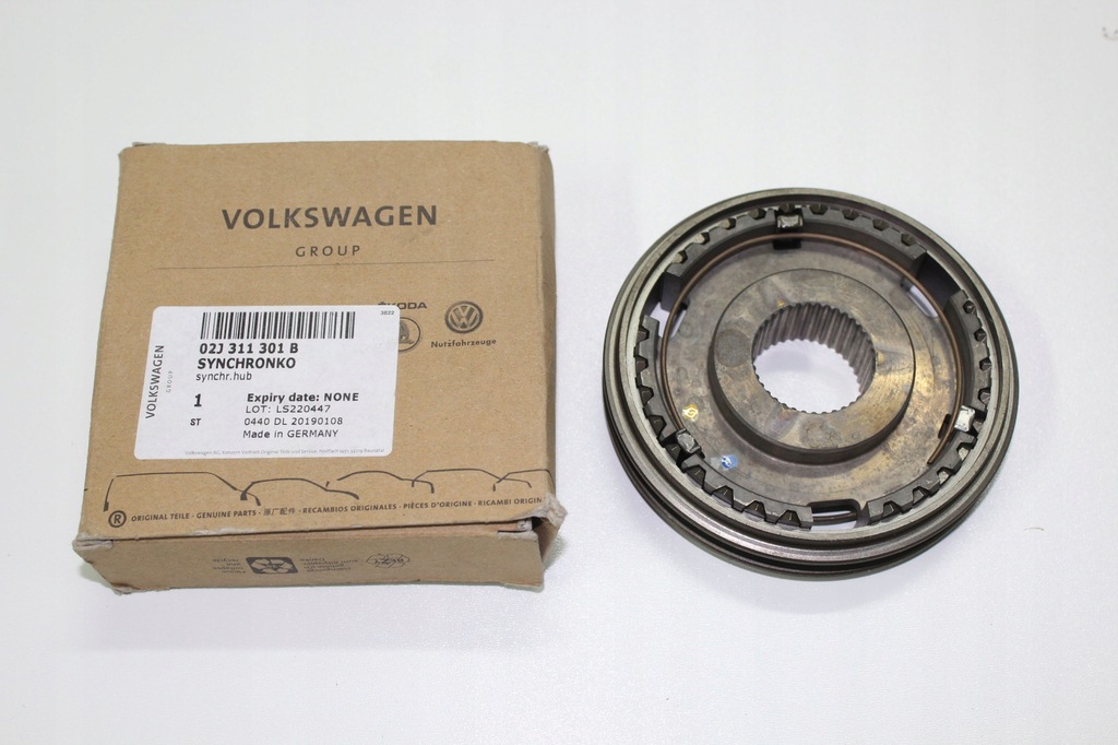 Piasta synchronizatora skrzyni VW 02J311301B - 11129502082 - oficjalne ...
