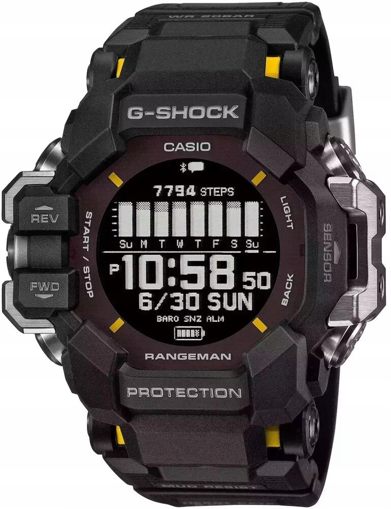 Zegarek Casio, GPR-H1000-1ER, Męski, G-SHOCK MASTER OF G - LAND ...