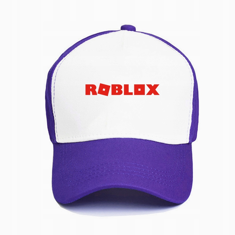 Czapka z daszkiem FIOLETOWA ROBLOX 01 - 10696857498 - oficjalne archiwum Allegro