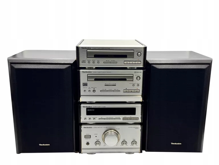 MINI WIEŻA TECHNICS SC-HD501 + KOLUMNY TECHNICS SB-HD50A - 17132926244 - oficjalne archiwum Allegro