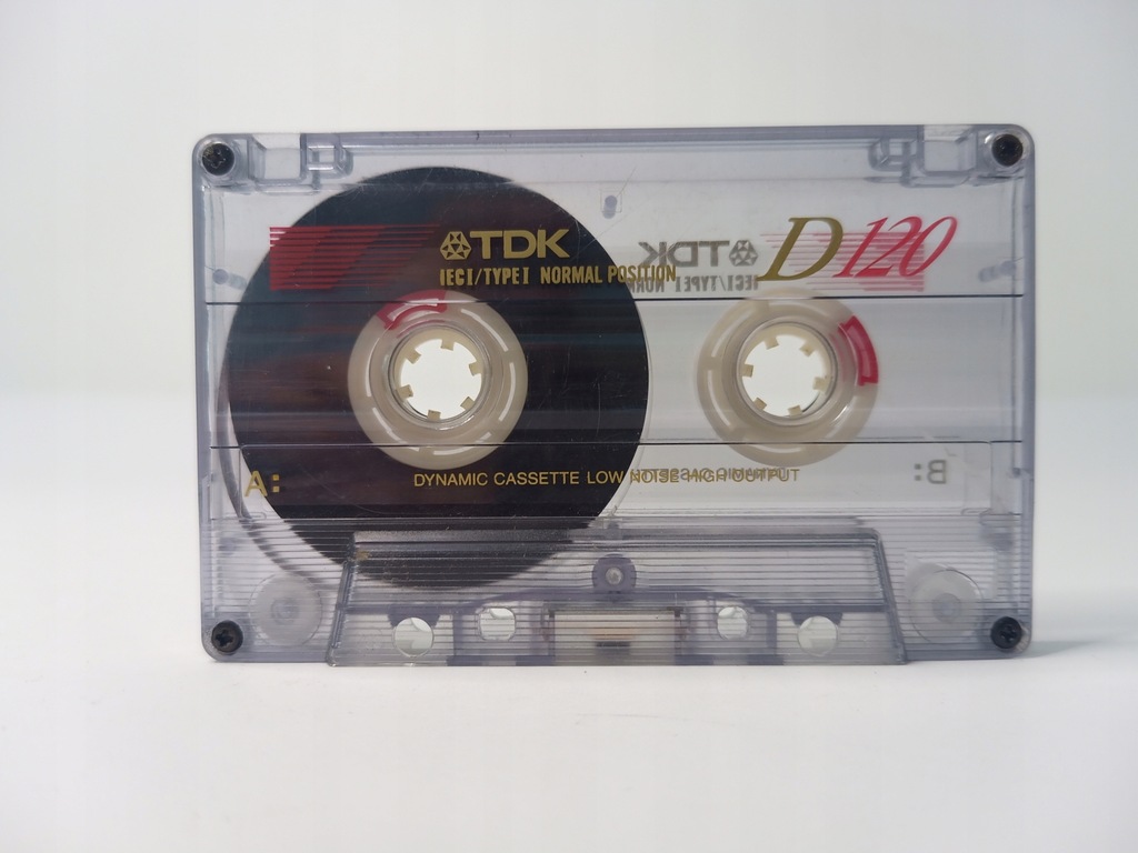 Kaseta magnetofonowa TDK D120 IEC I/Type I - 12656658082 - oficjalne archiwum Allegro