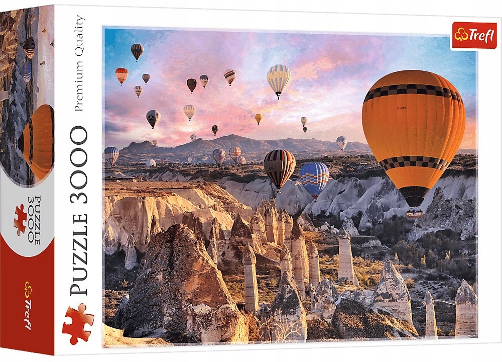 TREFL PUZZLE 3000 EL BALONY NAD KAPADOCJĄ - 13185219503 - oficjalne ...