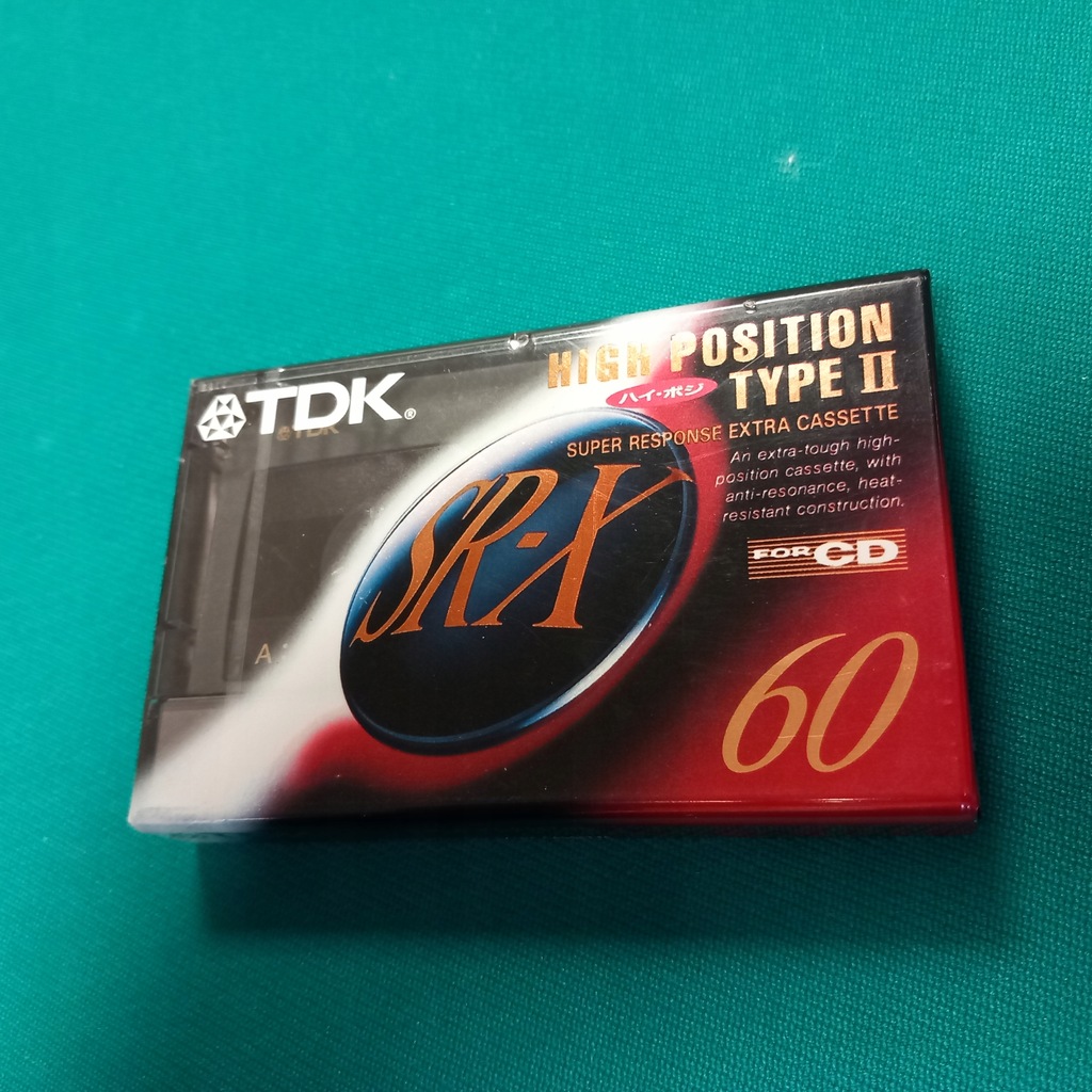 TDK SR-X 60 Kaseta magnetofonowa - 16781258537 - oficjalne archiwum Allegro