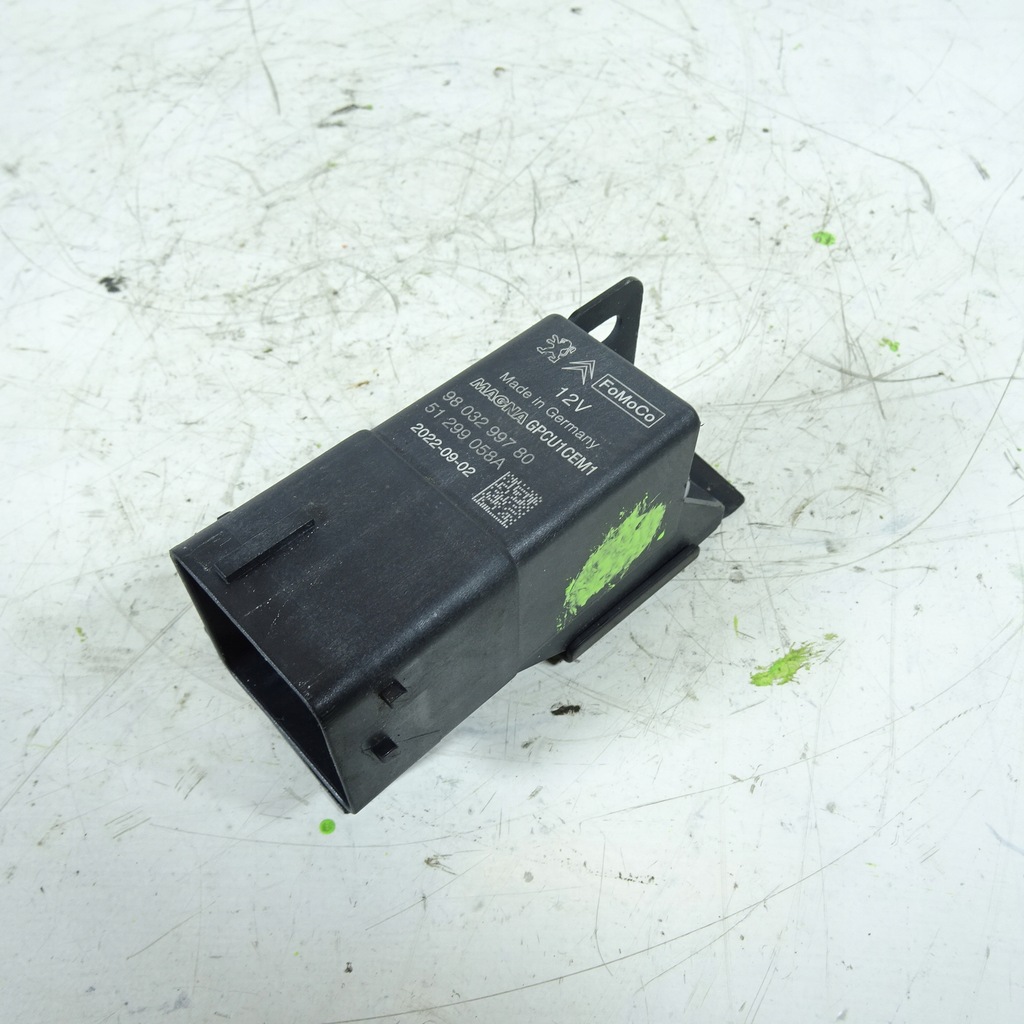 TOYOTA PROACE CITY 1.5D PRZEKAŹNIK ŚWIEC ŻAROWYCH 9803299780 ...