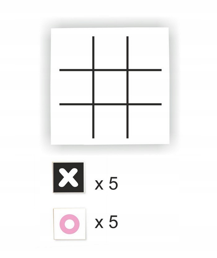 Plansza do gry 01 - Kółko, krzyżyk - PG/01 - 10004127621 - oficjalne archiwum Allegro