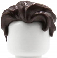 LEGO włosy figurki (25972) męskie, ciemne brązowe - 10922763244 ...